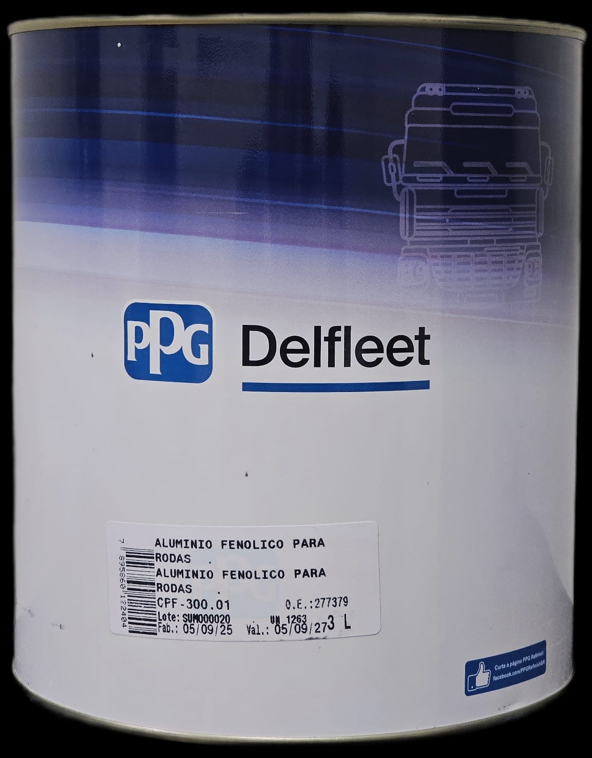 ALUMINIO FENOLICO PARA RODAS CPF-300 3L PPG/DELFLEET - Tintas ...